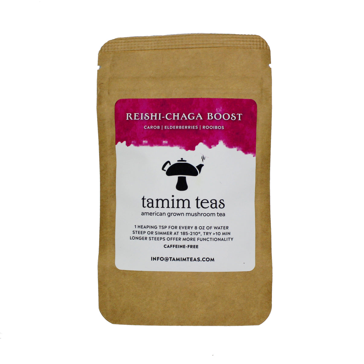 Boost | Reishi and Chaga Mushroom Tea Blend – Tamim Teas
